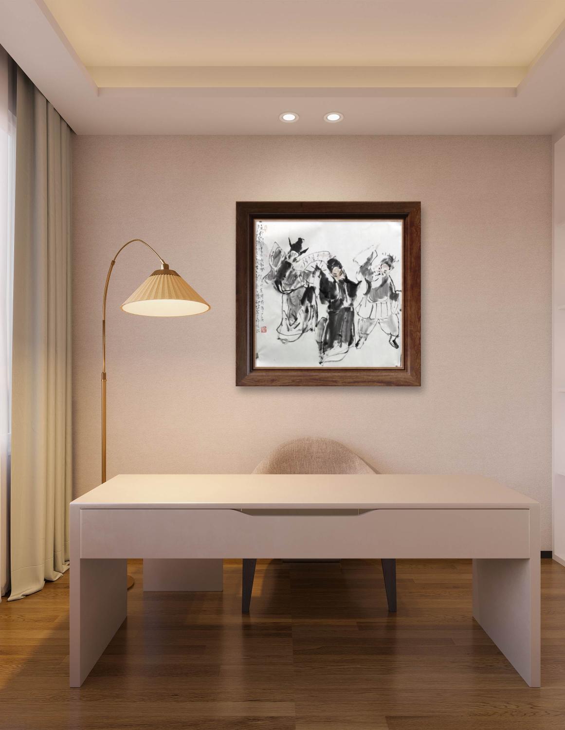 Liu Tang Goes Down the Mountain - Bigbang Artwork