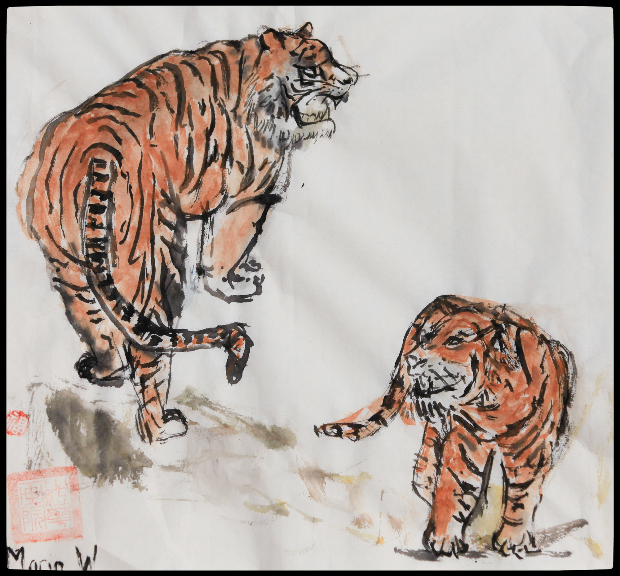 Two Tigers - Bigbang Artwork